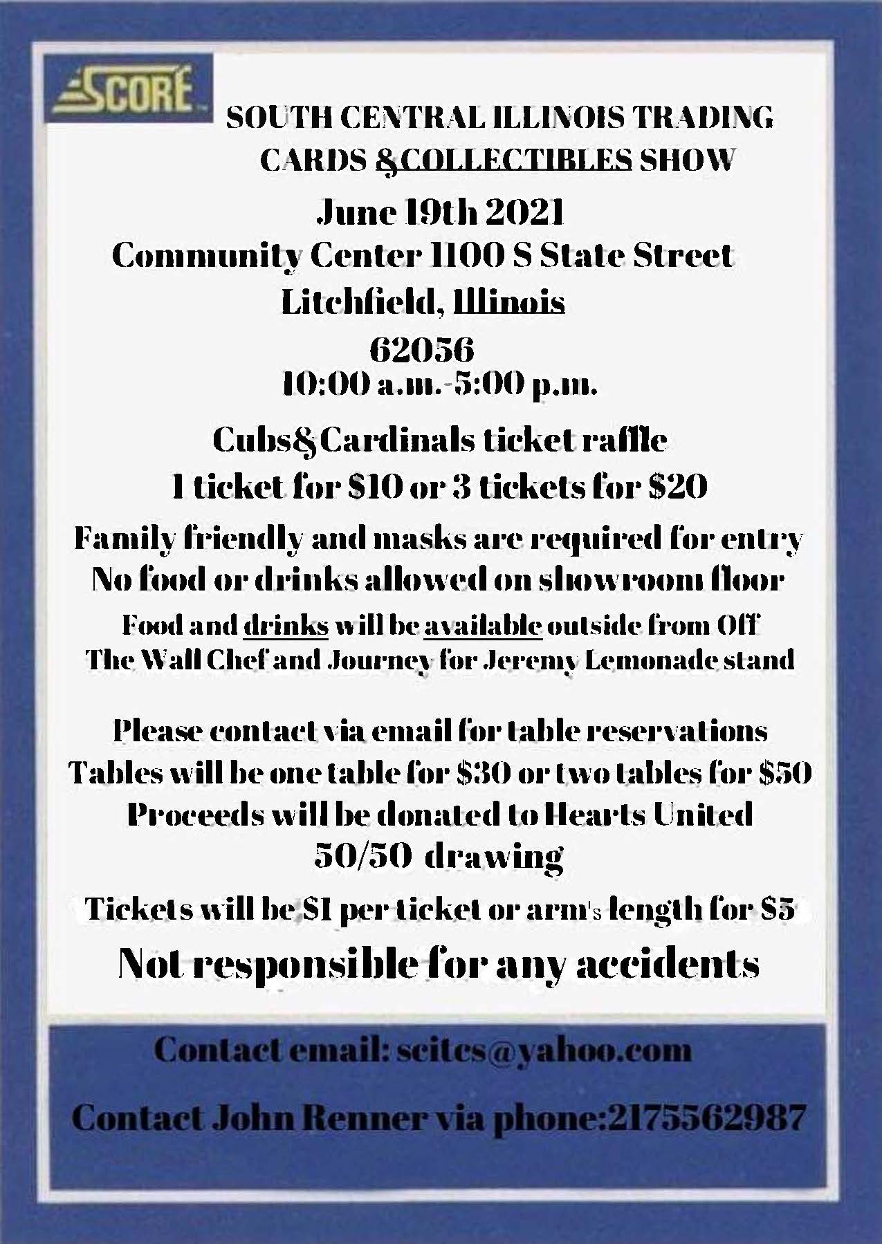 South Central Illinois Trading Cards & Collectibles Show - The City of ...