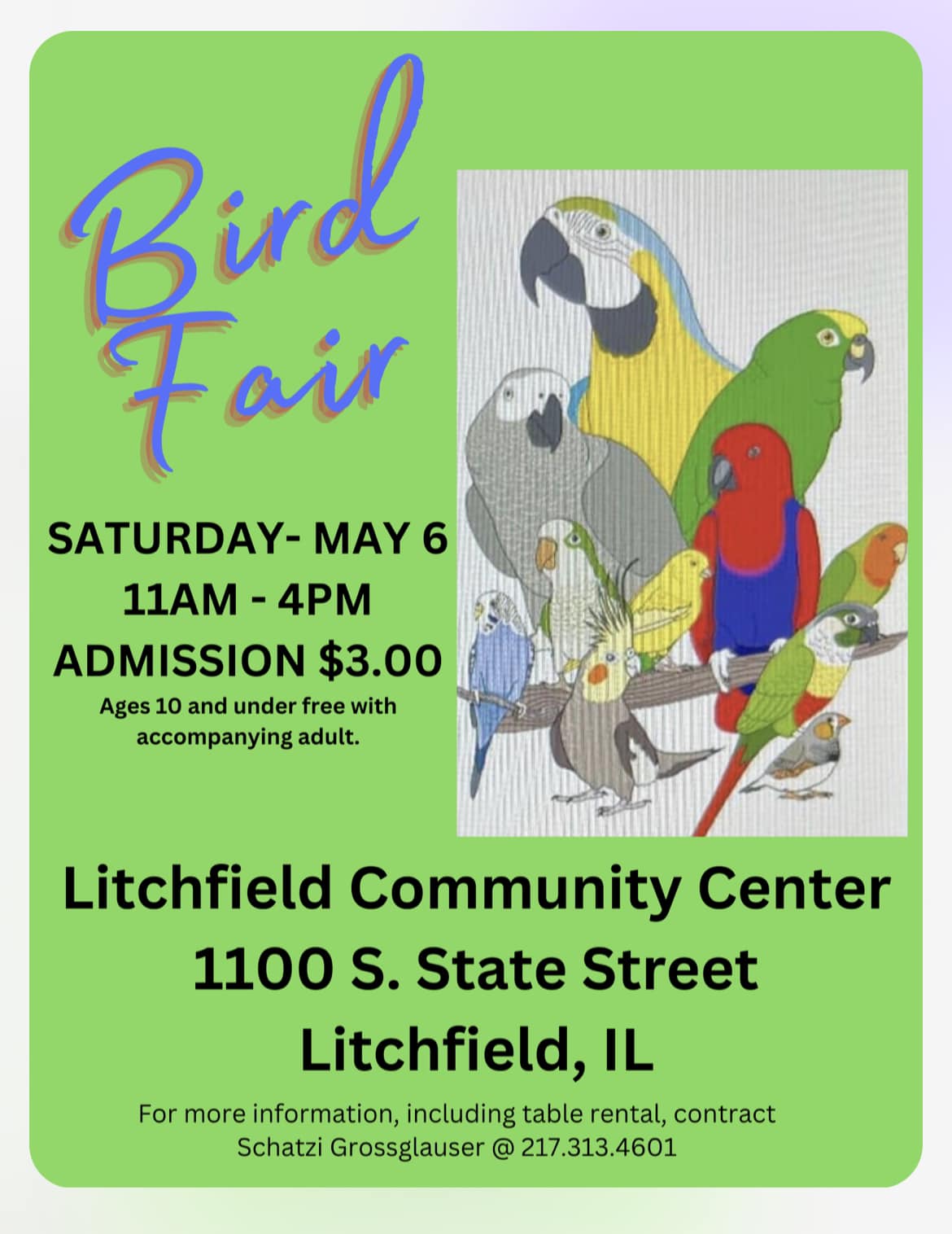 Bird Fair - The City of Litchfield